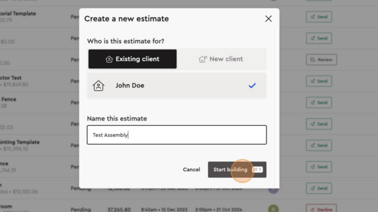 How to Create an Assembly or Template